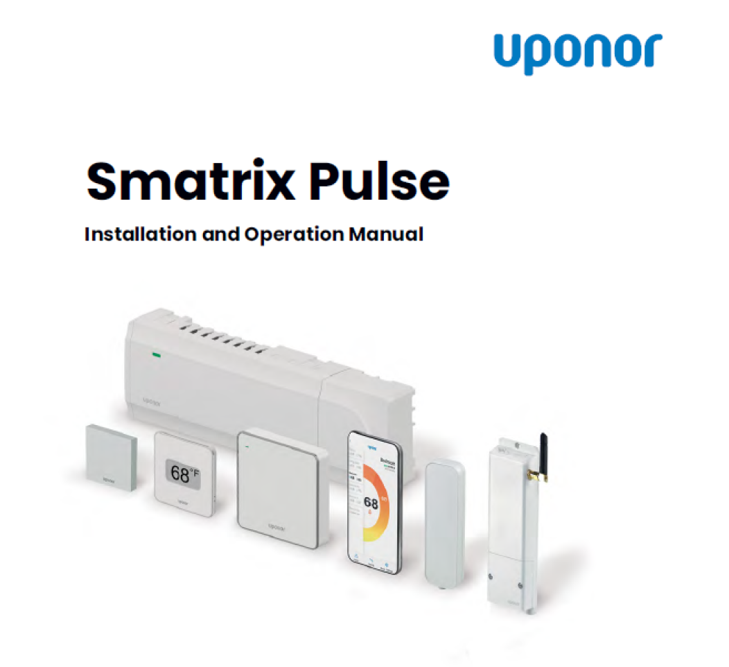 Smatrix Pulse Control System | Uponor